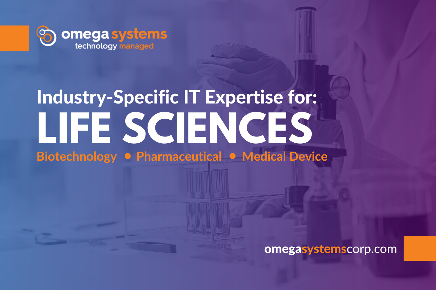 Life Sciences IT Services and Cybersecurity | Omega Systems